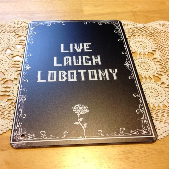 Metal Wall Art | Wall Decor | Distressed Look Metal Wall Art Live Laugh ...